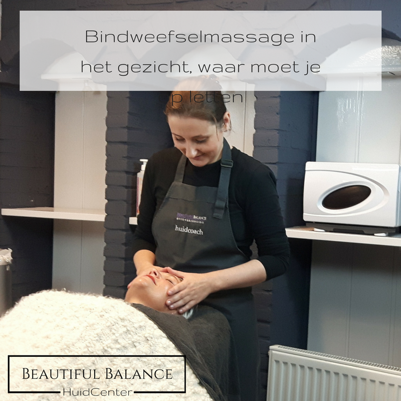 Bindweefselmassage in het gezicht, waar moet je op letten